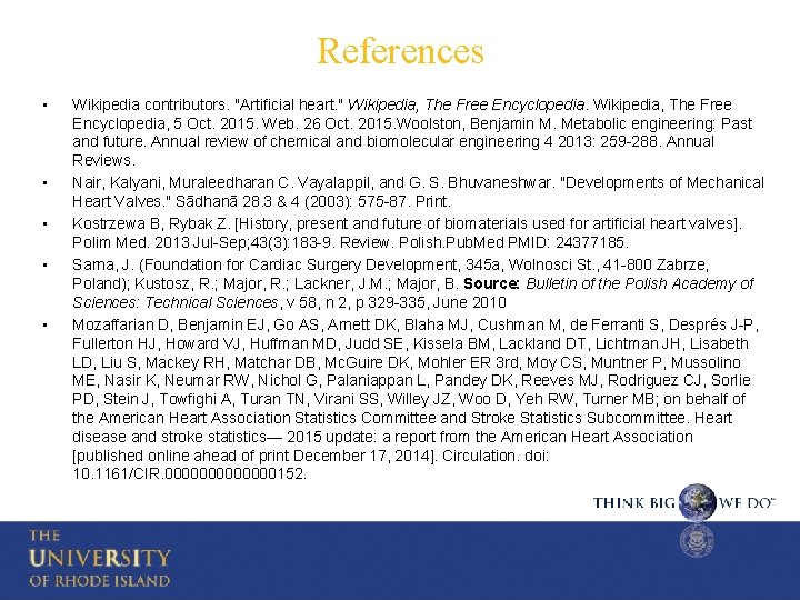 Artificial Heart Design Development Sawyer Nichols Biomedical Engineering
