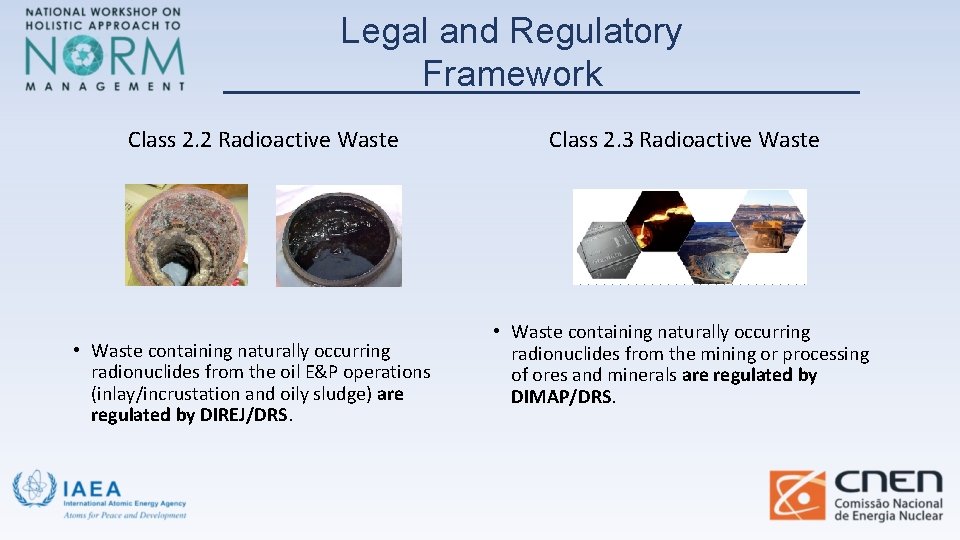NORM Under the Perspective of the Radioactive Waste