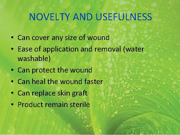 HARUAN SPRAY FOR BURN AND WOUND Prof Saringat