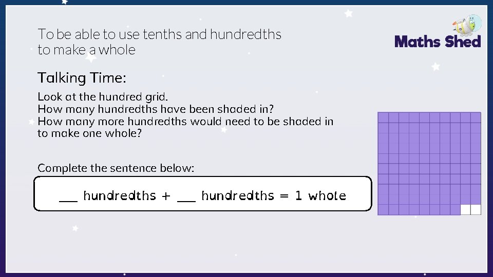 Year 4 Summer Block 1 Decimals Lesson 1