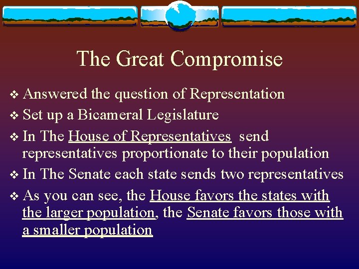 The U S Constitution Review the following presentation