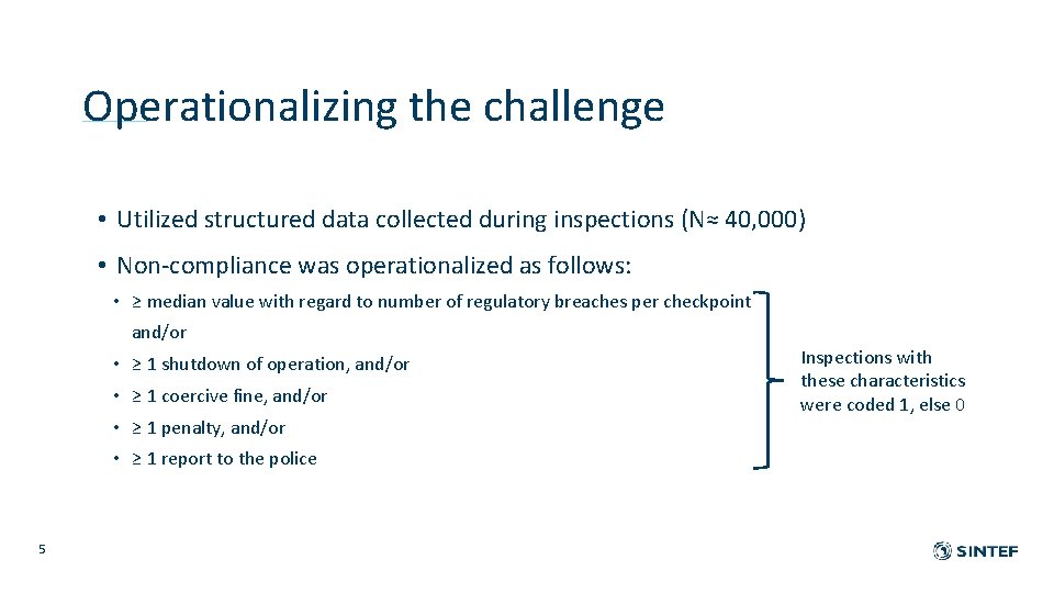 RISKBASED LABOUR INSPECTION BY MEANS OF MACHINE LEARNING