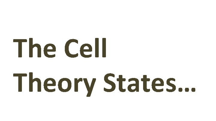 Cells 1 1 1 2 Objective 1 1