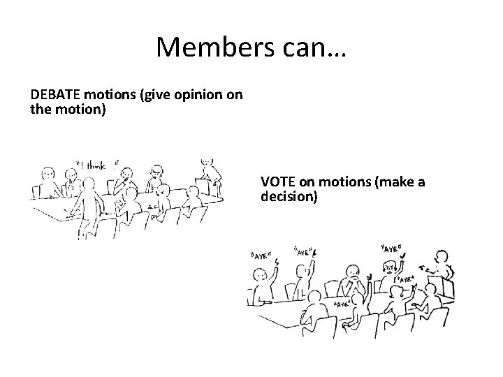 The abcs of Parliamentary Procedure What is Parliamentary