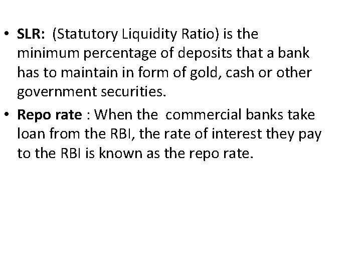 ECONOMICS CHAPTER 3 Money and Credit What is
