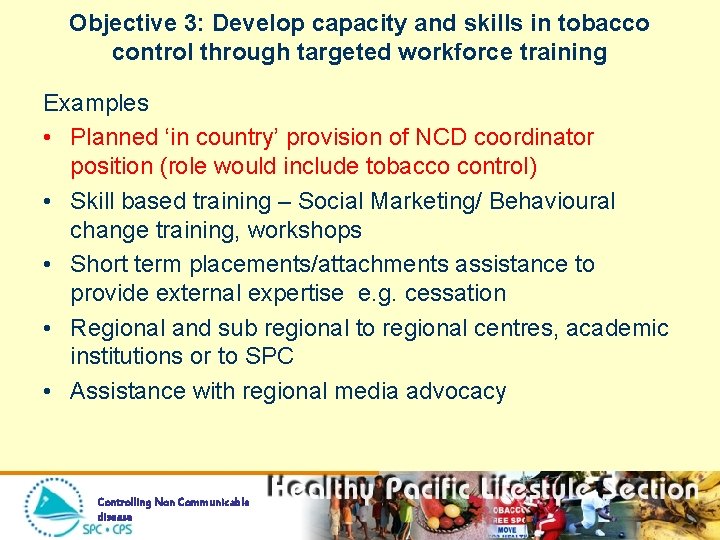 Tobacco Control SPC Presentation to Pacific Tobacco Control