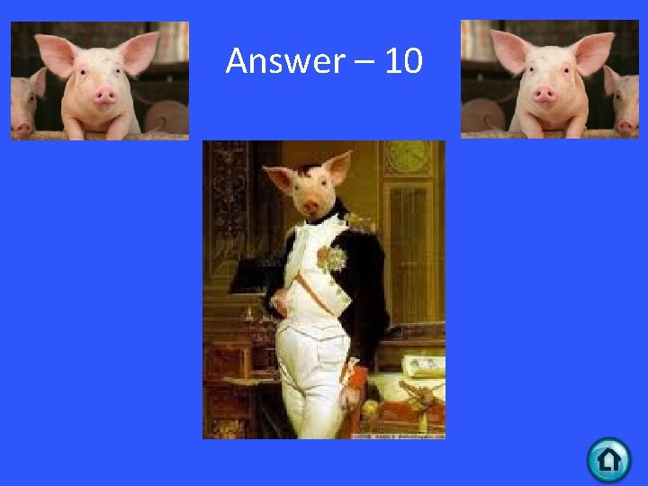 ANIMAL FARM EDITION Name the Species Plot Commandments