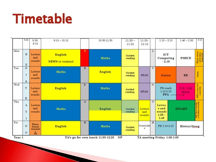 Sandfield Primary School Welcome to parents in Year