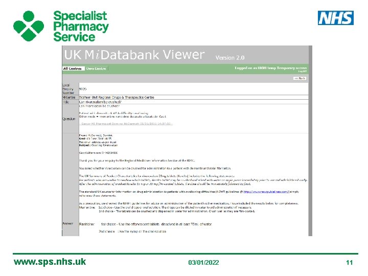 Quick Guide Accessing Mi Databank Viewer during COVID19