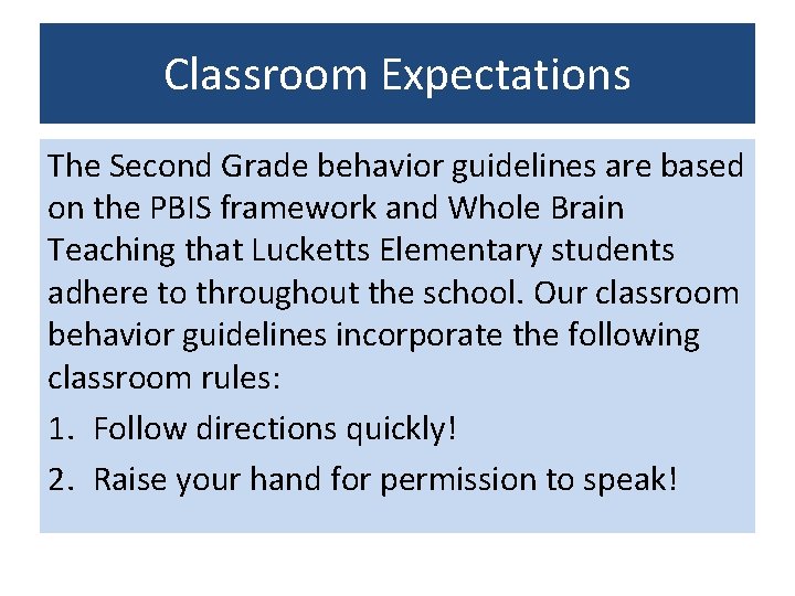 Second Grade Classroom Overview Teaching Philosophy Mrs Maher