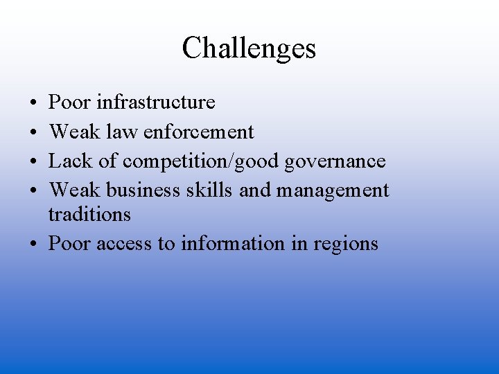 Azerbaijan From Transition to Knowledge Economy Country Context