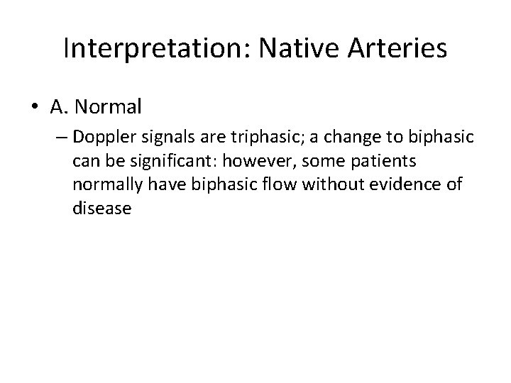 Diagnostic Medical Sonography Program Lecture 12 Duplex Scanning