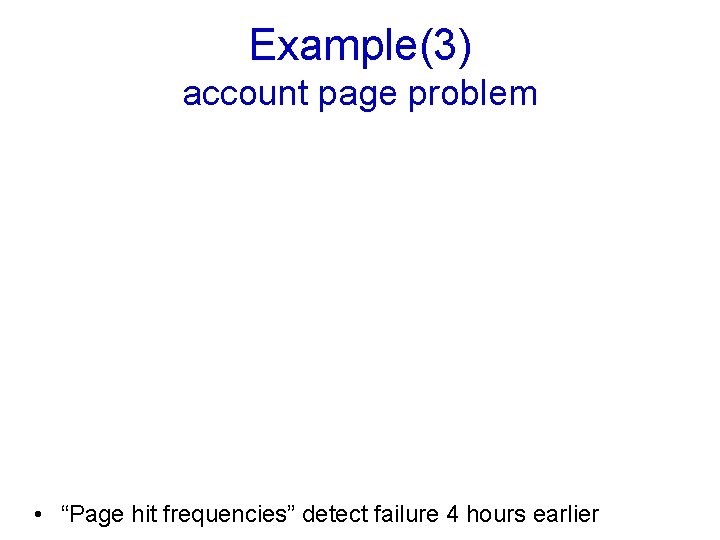 Refining of Failure Detection Technique in Web Applications
