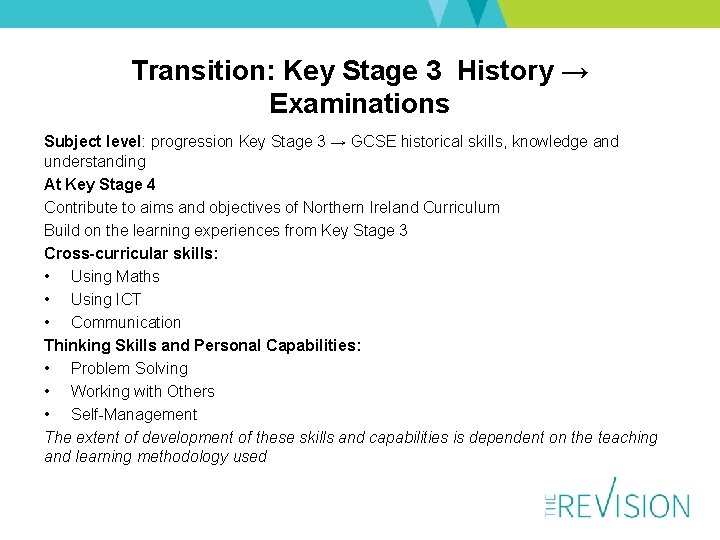 Launch Support GCSE History February 2017 Agenda Revision