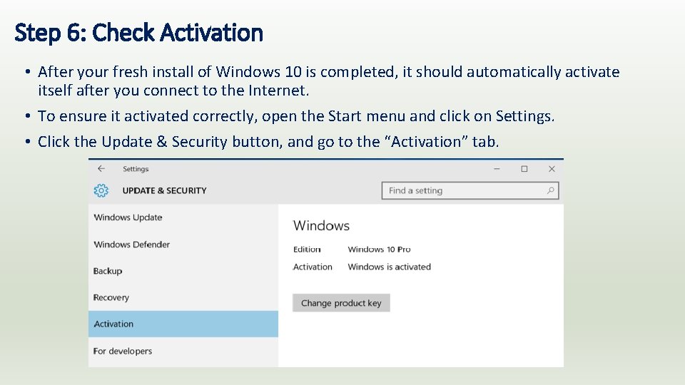 Operating Systems Lab Lecture 3 Windows 10 Installation
