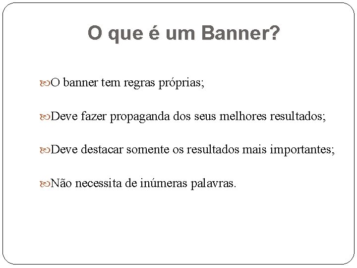 Como Fazer um Banner O que um Banner