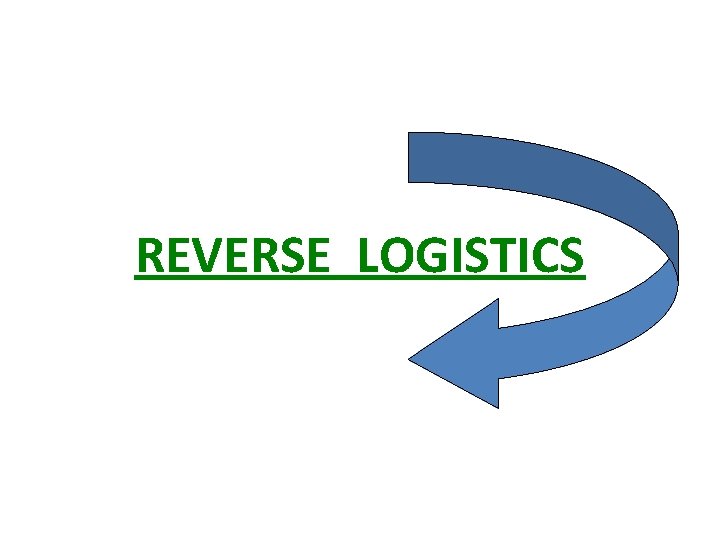REVERSE LOGISTICS SUPPLY CHAIN SYSTEMS Ocean Customs Agent