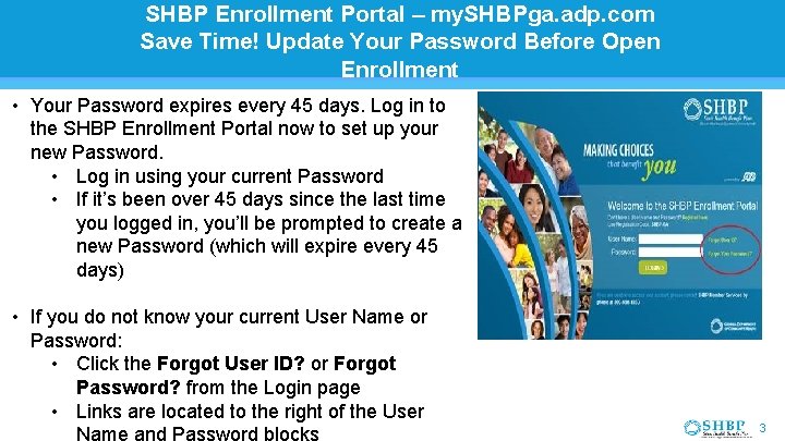 2017 State Health Benefit Plan Annual Open Enrollment