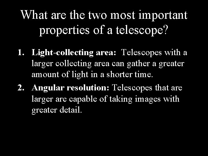 Telescopes Astronomers Eyes Dr Brian Uzpen Guest Speaker