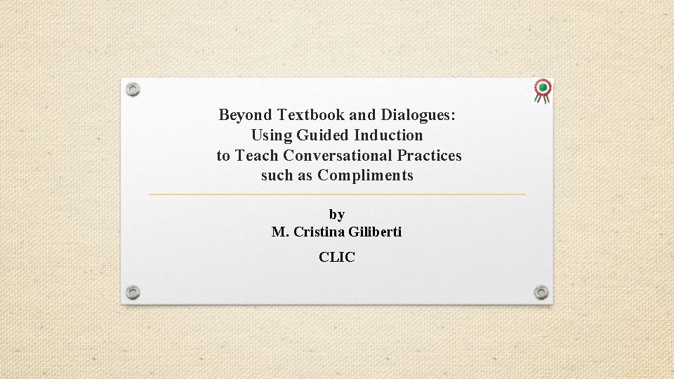 Beyond Textbook and Dialogues Using Guided Induction to