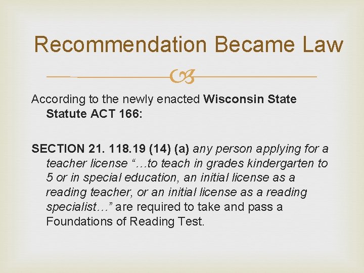 What Future Teachers Need to Know about the