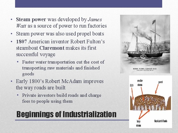 UNIT 3 Industrialism and The Race for Empire