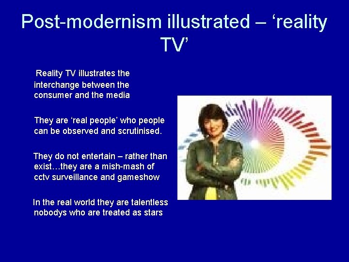 Postmodernism for beginners Remember the good old days