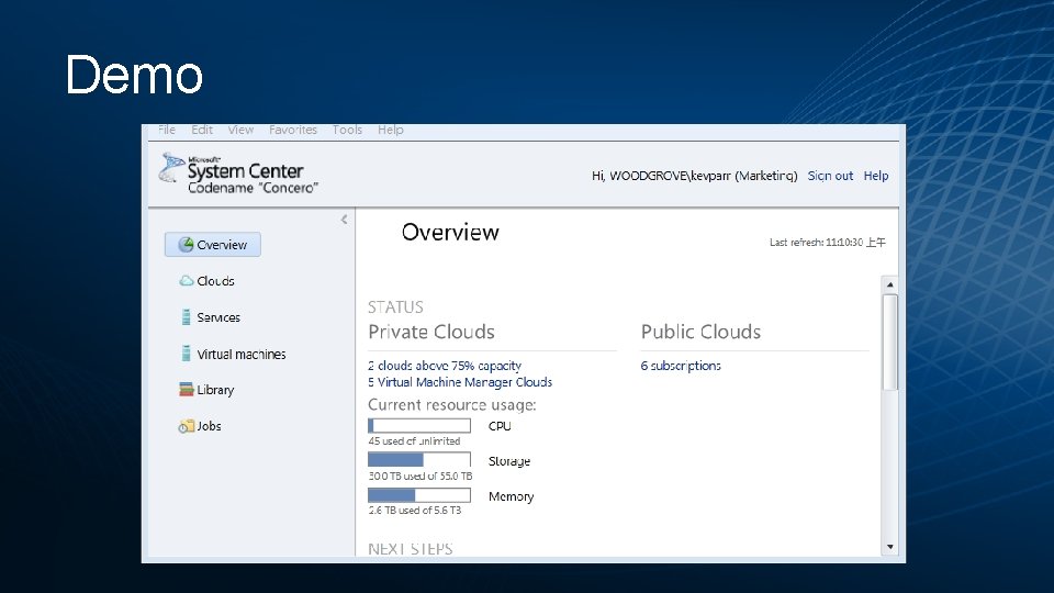 System Center Virtual Machine Manager 2012 App Controller