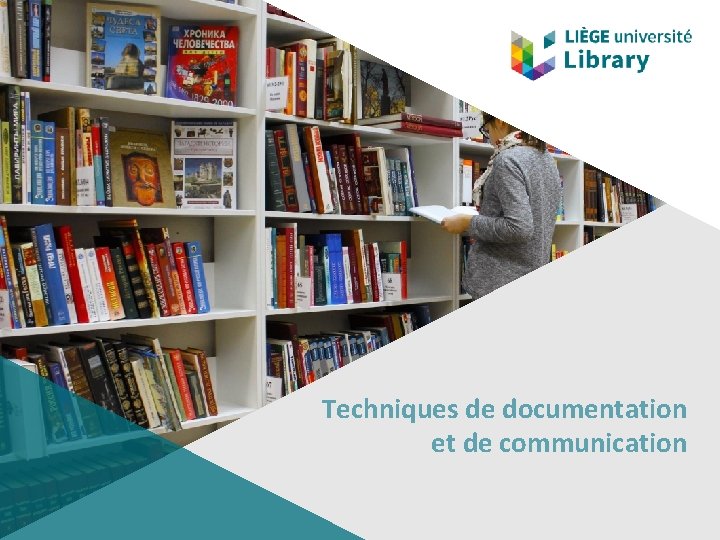 Techniques de documentation et de communication Documents scientifiques