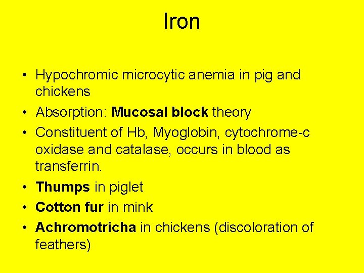 Lecture No 8 12 Mineral Nutrition Minerals Macro