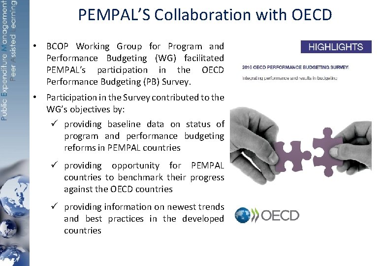 Results of the OECD Performance Budgeting Survey OECD