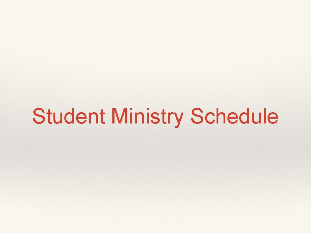Incoming 6 th Grade ParentStudent Meeting students meadowbrookbaptist