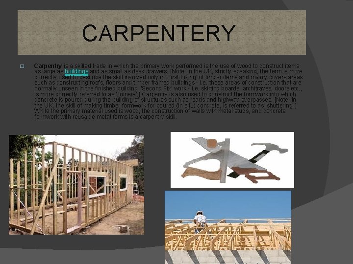 FACILITIES MAINTENANCE Blue print reading Masonry Carpentry Welding