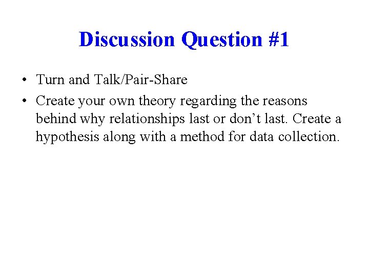 AP Psychology Opening WarmUp TBA Lesson Focus Methods