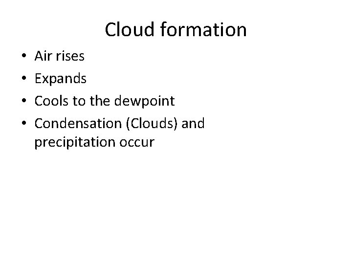 How do Clouds Form 3 March 2021 Do