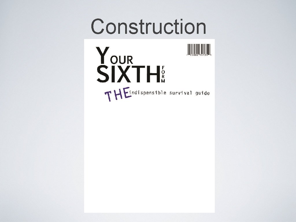 YOUR SIXTH FORM Student Magazine Front Cover Market