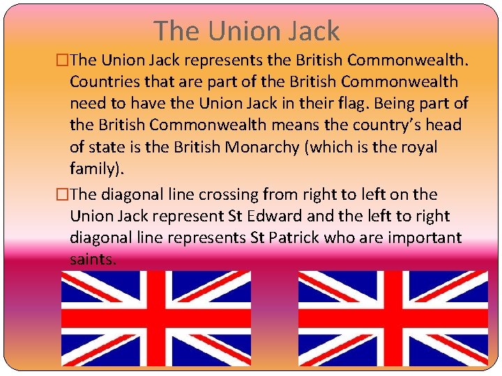 The Australian Flag By Joshua About the Australian