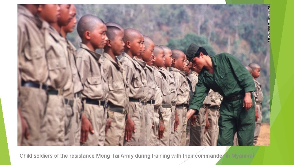 CHILD SOLDIERS Denis Tryshak Child Soldiers The rise