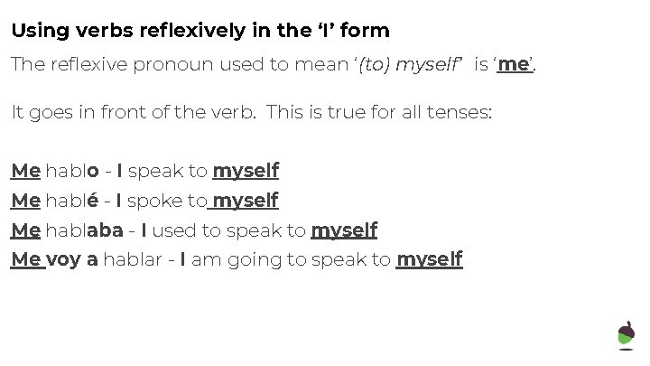 Spanish Talking about who you admire 33 The