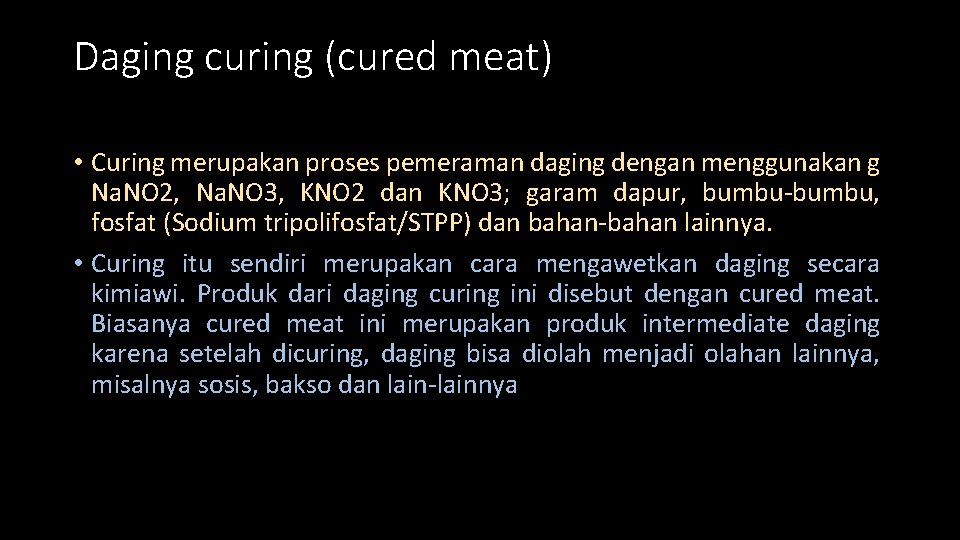 Teknologi Hasil Peternakan Daging Definisi dan Ciriciri Daging