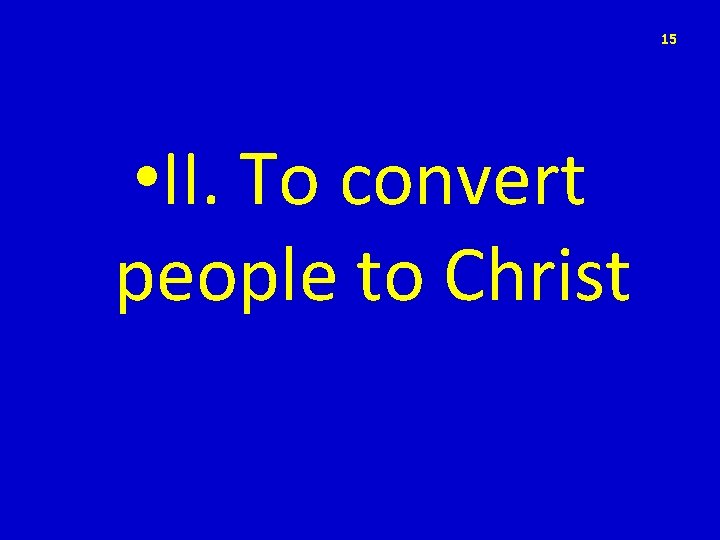 Song Numbers 1 The Purpose of Preaching 2