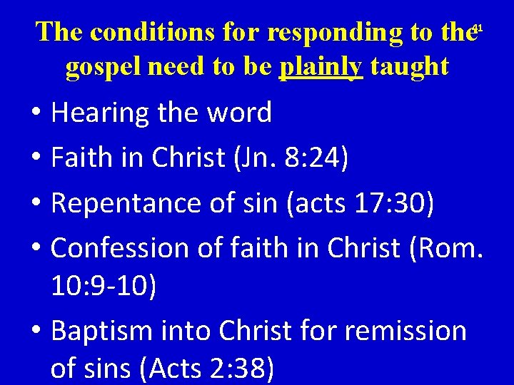 Song Numbers 1 The Purpose of Preaching 2