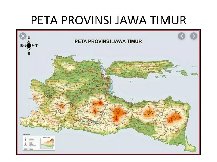 KERAGAMAN BUDAYA NAMA PROVINSI PETA PROVINSI JAWA TIMUR