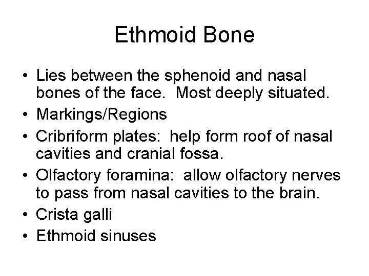 THE SKULL SIMPLY AMAZING Most complex bony structure
