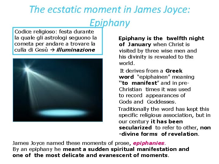 The Ecstatic Moment Meaning of the Ecstatic Moment