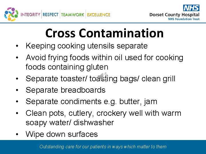 A Gluten Free Diet Labelling Cross Contamination and