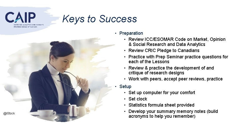 CAIP Canada Exam Prep Seminar Seminar Overview ROBERT