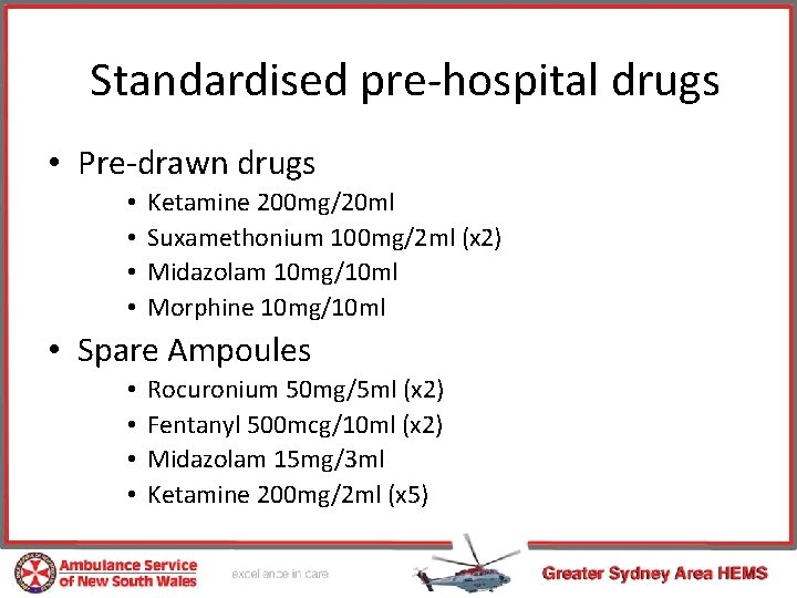 Prehospital Rapid Sequence Intubation Dr Peter Sherren Senior