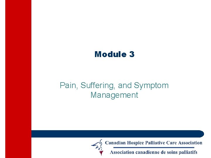 Module 3 Pain Suffering and Symptom Management Goals