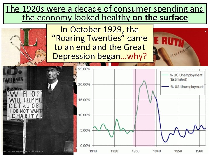 The 1920 s were a decade of consumer